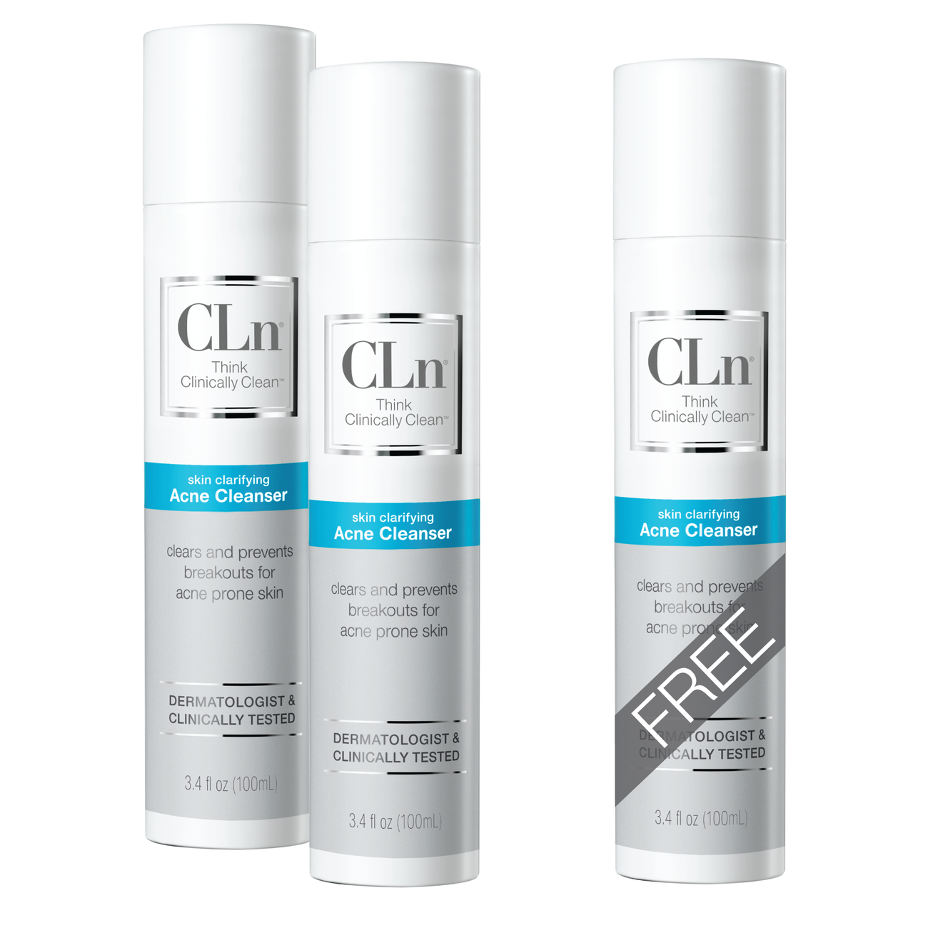 CLn® Skin Clarifying Acne Cleanser - Effectively Prevents Breakouts ...