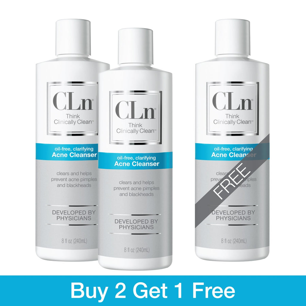 CLn Acne Cleanser 8oz 3-Pack – CLn Skin Care