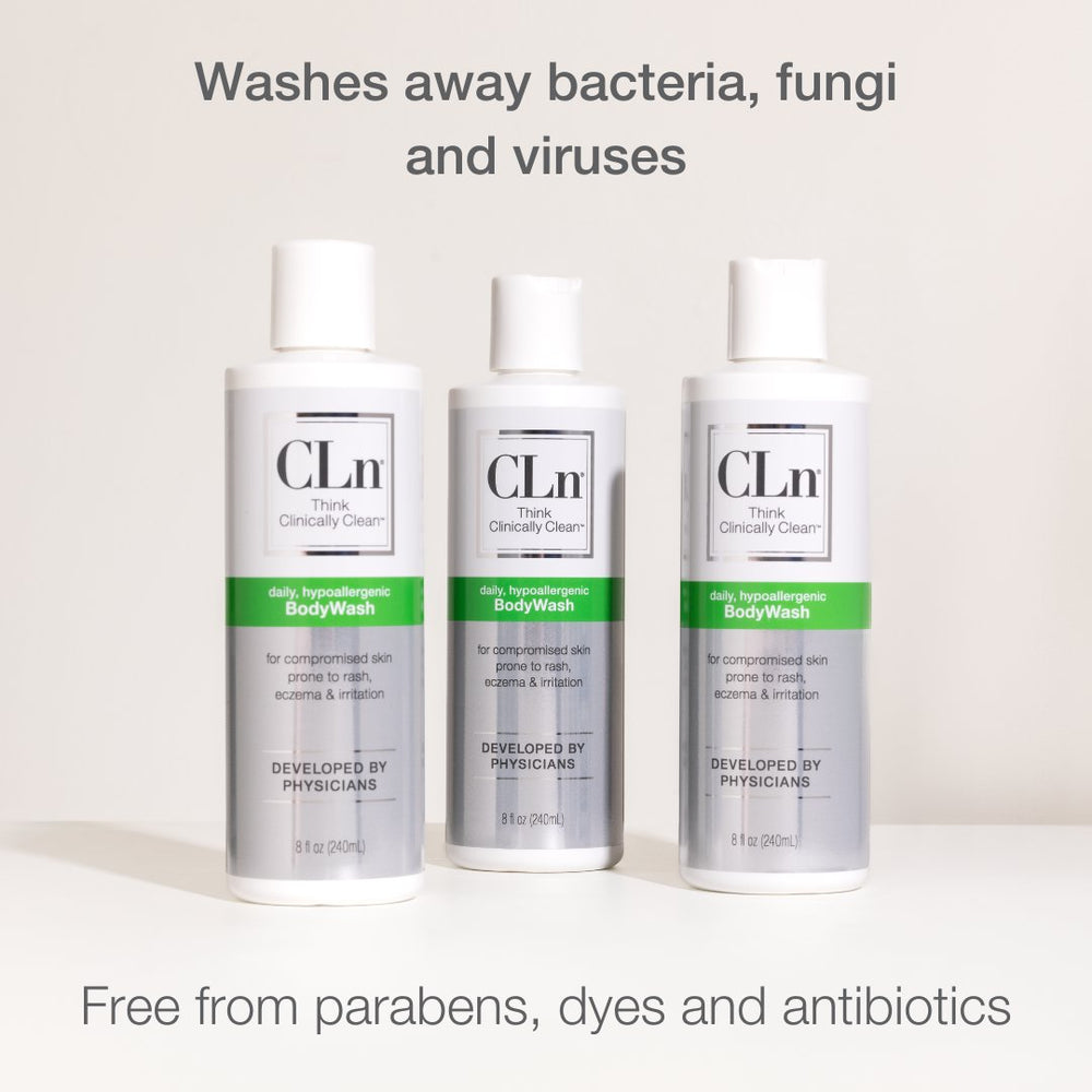 CLn® BodyWash - Acne, Eczema & Folliculitis Body Wash – CLn Skin Care