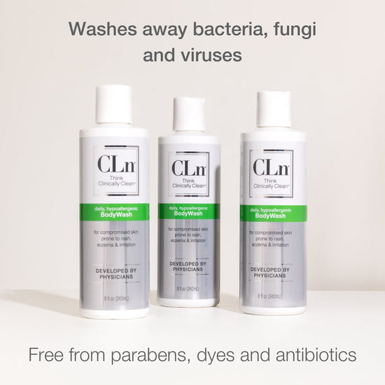 CLn® BodyWash - Acne, Eczema & Folliculitis Body Wash – CLn Skin Care