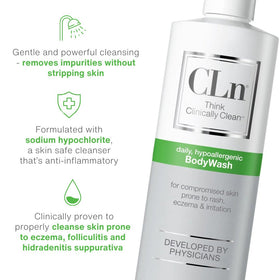 CLn® BodyWash - Acne, Eczema & Folliculitis Body Wash – CLn Skin Care