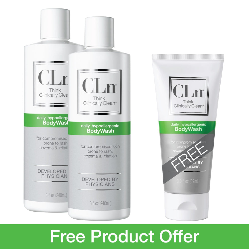 CLn® BodyWash - Acne, Eczema & Folliculitis Body Wash – CLn Skin Care