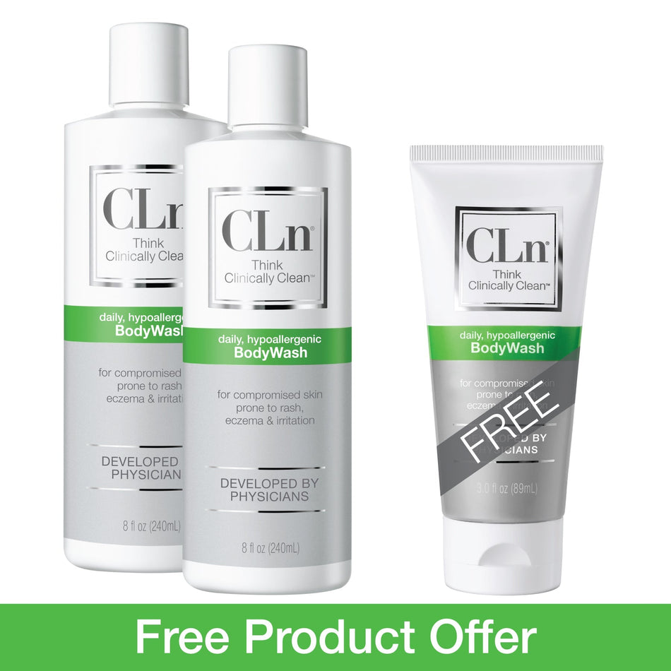 CLn® BodyWash - Acne, Eczema & Folliculitis Body Wash – CLn Skin Care