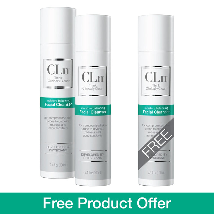 CLn® Facial Cleanser for Delicate Skin - With Glycerin & Skin ...