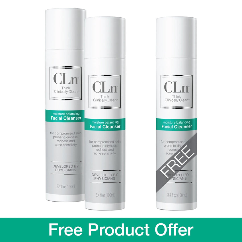 CLn® Facial Cleanser for Delicate Skin - With Glycerin & Skin ...