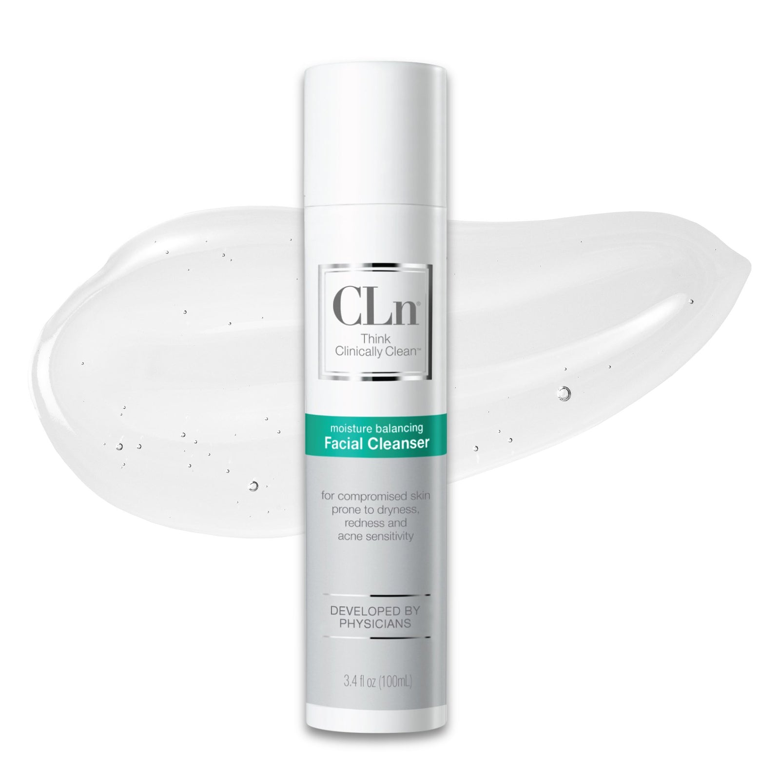 CLn® Facial Cleanser for Delicate Skin - With Glycerin & Skin ...