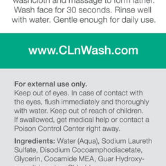 CLn® Facial Cleanser for Delicate Skin - With Glycerin & Skin ...