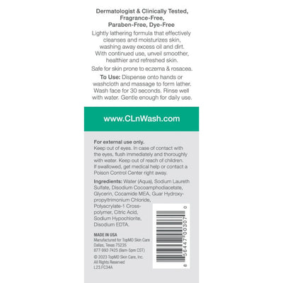 CLn® Facial Cleanser for Delicate Skin - With Glycerin & Skin ...