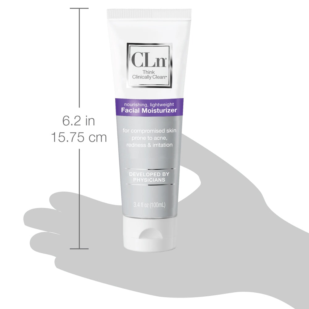CLn® Facial Moisturizer for Eczema, Acne, and Redness – CLn Skin Care