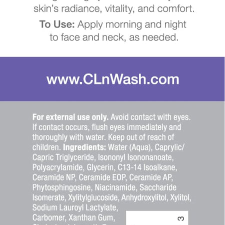 CLn® Facial Moisturizer for Eczema, Acne, and Redness – CLn Skin Care