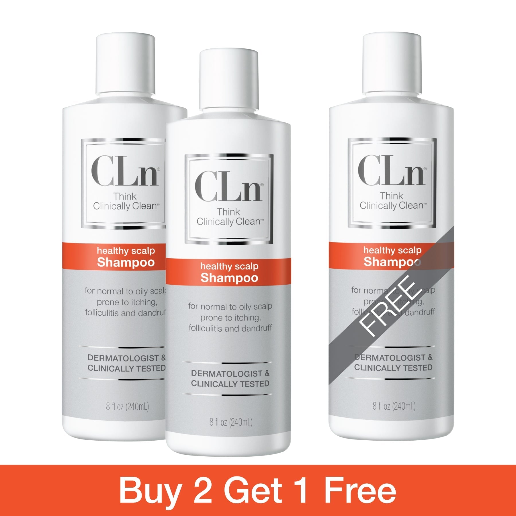 Folliculitis Shampoo for Scalp and Beard by CLn® Wash – CLn Skin Care
