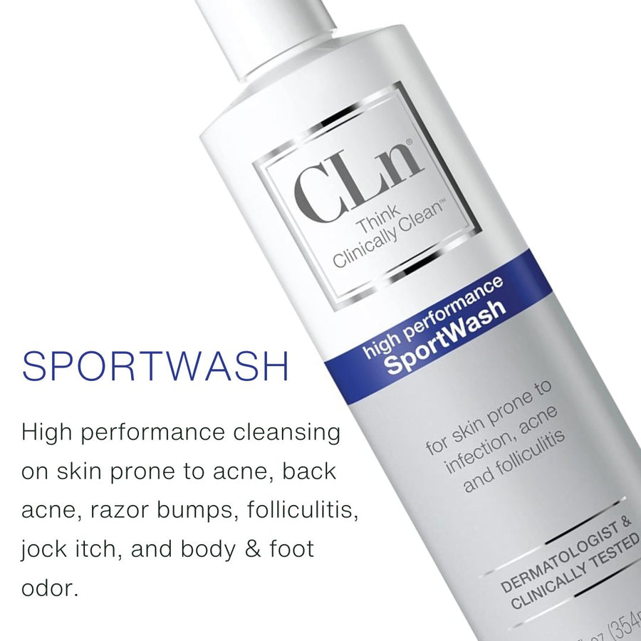 CLn® SportWash - Skin Care for Athletes & Active Lifestyles – CLn Skin Care