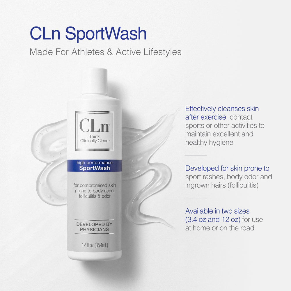 CLn® SportWash - Skin Care for Athletes & Active Lifestyles – CLn Skin Care
