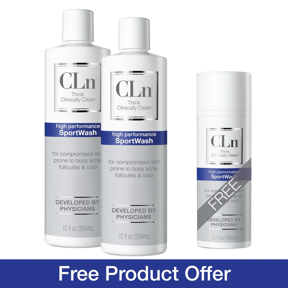 CLn® SportWash - Skin Care for Athletes & Active Lifestyles – CLn Skin Care