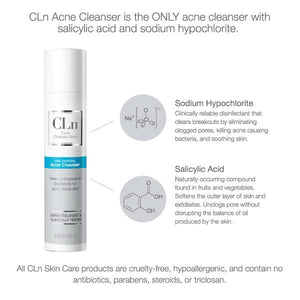 CLn® Skin Clarifying Acne Cleanser - Effectively Prevents Breakouts ...
